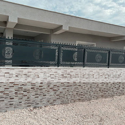 Gardh metalik per rrethim | Pepa Konstruksion