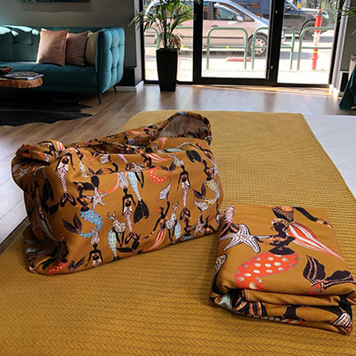 Peshqir plazhi material micro pambuk me dizenjo | Per La Casa