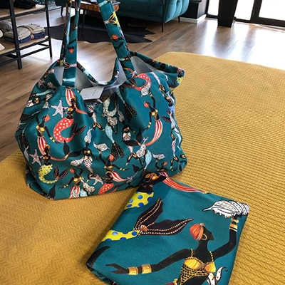 Peshqir plazhi material micro pambuk me dizenjo | Per La Casa