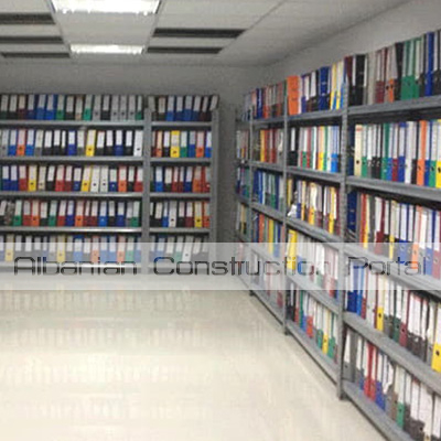 Raft metalik per arkiva | Poti shpk