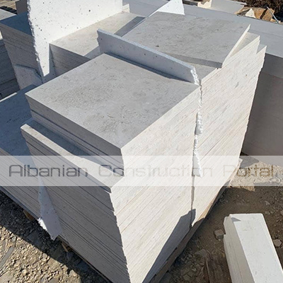 Pllake mermeri spesor te ndryshem per shtrim oborri ose sheshe | REAL STONE