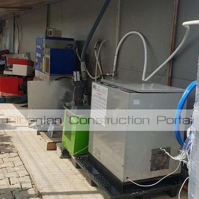 Linje prodhimi ajri (Kompresor dhe Sekator per tharjen e ajrit ...