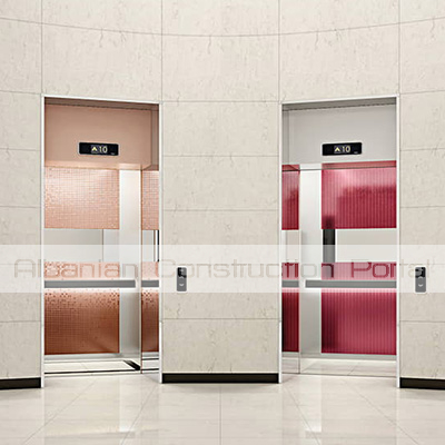 Ashensor per qendra tregtare YZER Hyundai | SAFETY ELEVATORS