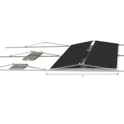 Bazament Alumini per Panel Fotovoltaik Bisol EasyMount | SOLARES