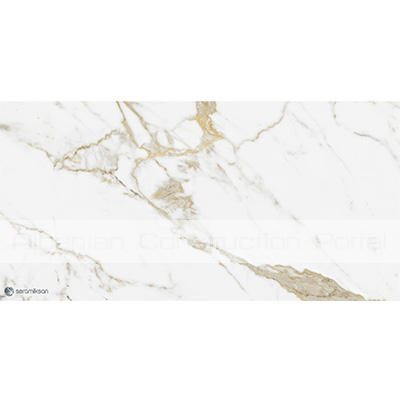 Pllake porcelani imitim mermeri per veshje dhe shtrim Gold Calacatta ...