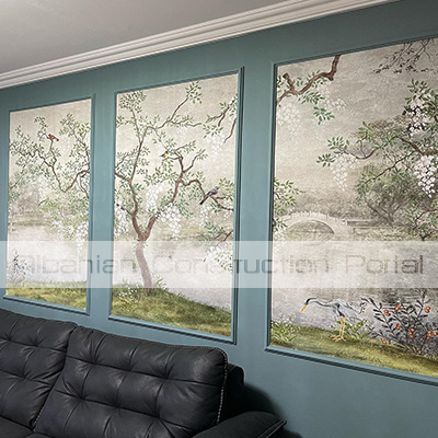 Leter murale per dekorim panele gipsi | Studio Parruca