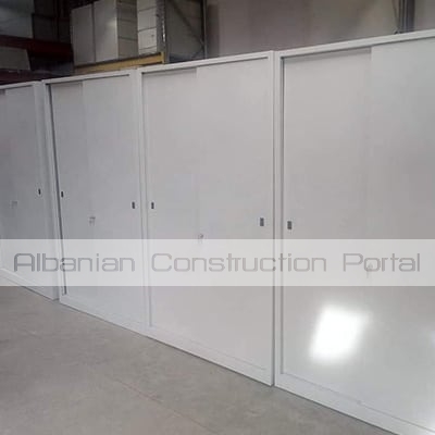 Dollap metalik me hapje me rreshqitje | Tati Konstruksion