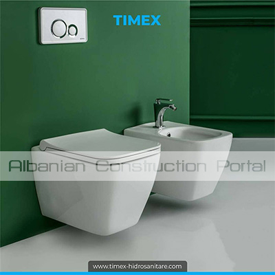 Set WC dhe Bide inkaso moderne Gural | Timex