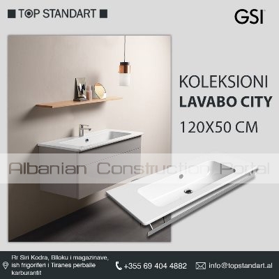 Lavaman me instalim te varur ne mur dhe te integruar, GSI ...