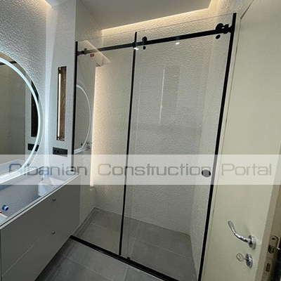 Kabine dushi me shine me profile te zeza alumini | Vellezerit Lama