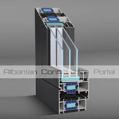 Profil alumini me veti izolimi termik maksimal Thermo Pro WP85 | Weiss ...