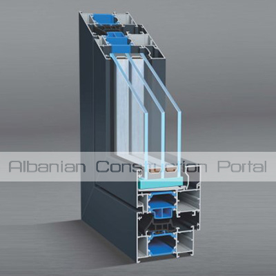 Profil alumini per dere me ure termike te nderprere Termo Smart WP78 ...