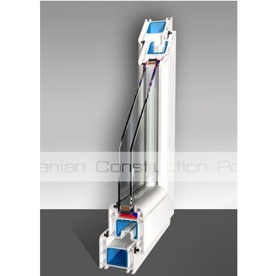 Profile pvc GEALAN S8000 me teknologji STV per dyer dritare | Gealan ...