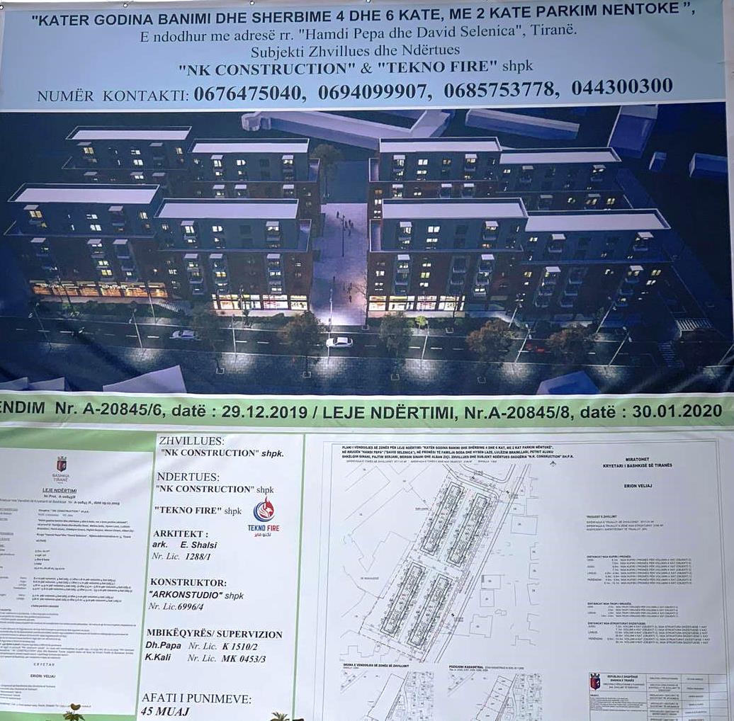 NK CONSTRUCTION & TEKNO FIRE shpk - Kater godina banimi dhe sherbime 4 ...